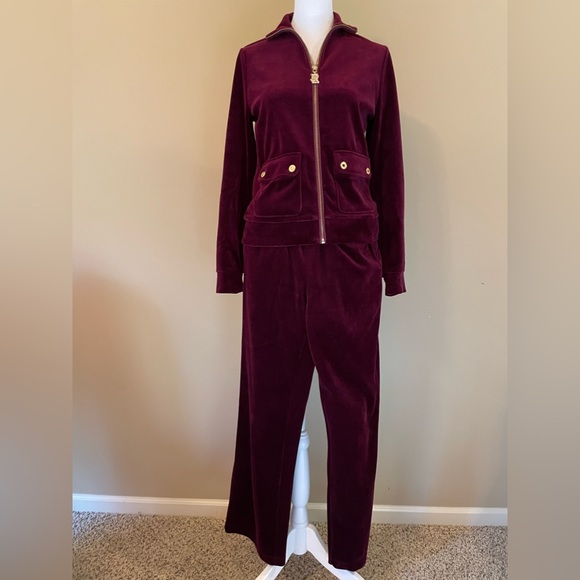 Ralph Lauren | Other | Ralph Lauren Velour Tracksuit | Poshmark